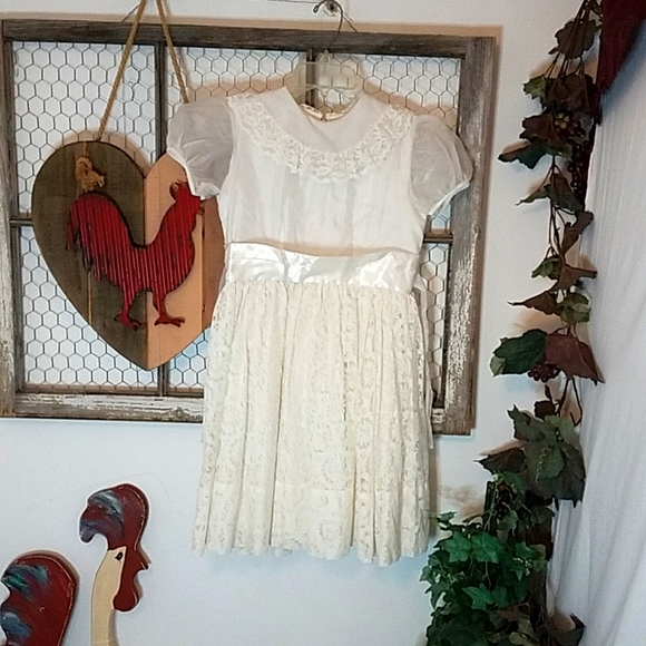 Handmade | Dresses | Vintage Handmade Lace Dress | Poshmark